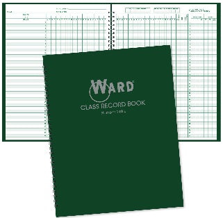Ward Name Class Record Book 9-10 Weeks | National School Products