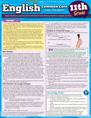 English Common Core State Standards Student Guide Grade 11 | National ...
