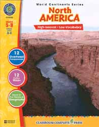 World Continents Series: North America Resource Bo | National School ...