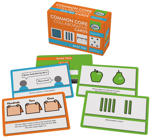 Common Core Collaborative Cards: Base Ten | National School Products