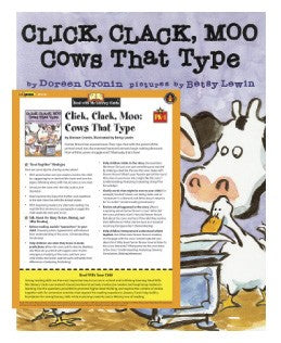 Click Clack Moo Book and Card Set | National School Products