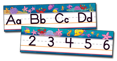 Sea Fun Alphabet Lines | National School Products