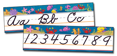Sea Fun Alphabet Lines | National School Products