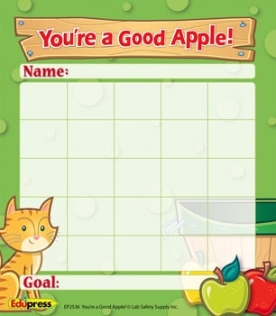 You're a Good Apple Mini Incentive Charts