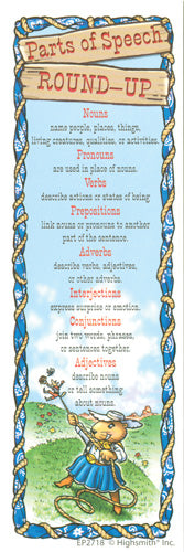 Parts of Speech Bookmarks (36) | National School Products