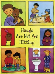 Hands Are Not For Hitting Poster