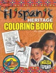 Hispanic Heritage Bilingual Coloring Book | National School Products