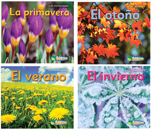 Four Super Seasons Bilingual Book Set | National School Products
