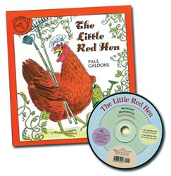 Little Red Hen Book & CD Read-along
