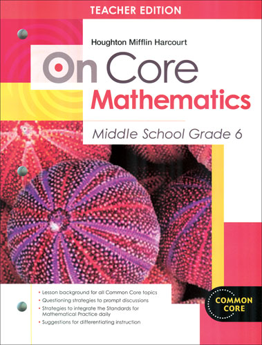 On Core Mathematics Grade 6 Teacher Edition | National School Products