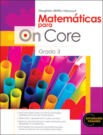 On Core Math Grade 3 Spanish Student Book Set | National School Products