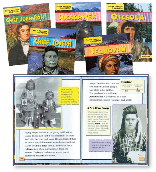 Native American Biographies Book Set | National School Products