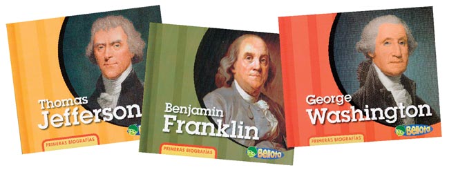 First Biographies Founding Fathers Book Set | National School Products