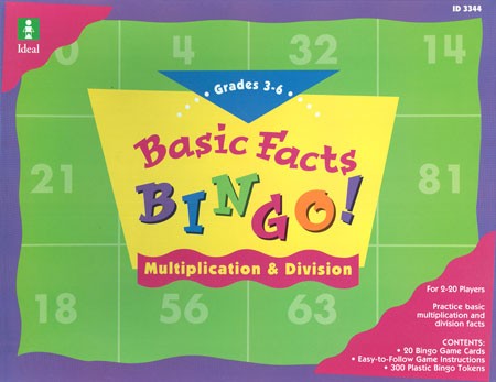 Basic Facts Bingo: Multiplication & Division