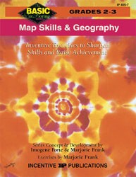 BASIC - Not Boring Map Skills & Geography 2-3 | National School Products