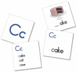 Alphabet Pocket Chart Photo Cards | National School Products
