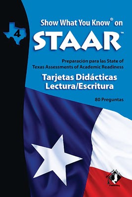 STAAR Reading/Writing Grade 4 Spanish Flash Cards | National School ...
