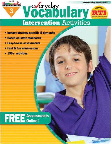 Daily RTI Activities Vocabulary Grade 3 | National School Products