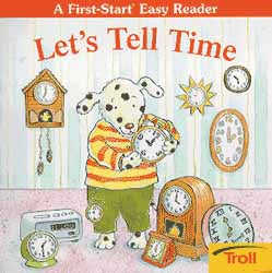 Let's Tell Time Paperback Book First-Start | National School Products