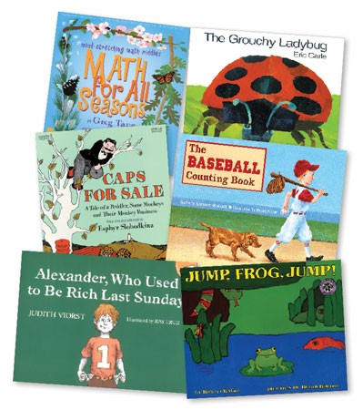 Math Literature Book English Set of 6 | National School Products