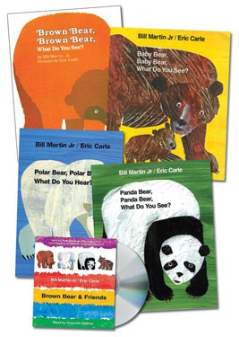 Brown Bear & Friends Read-Along Set