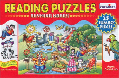 Reading Puzzles: Rhyming Words | National School Products