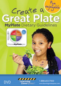 MyPlate Dietary Guidelines: Create a Great Plate DVD | National School ...