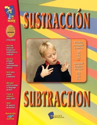 Subtraction Bilingual Skill Builder | National School Products