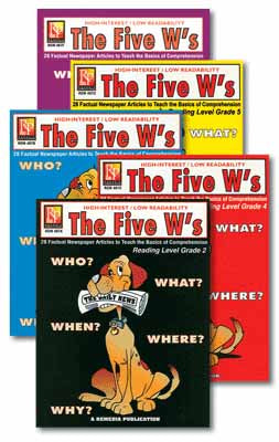 Five W's Books | National School Products