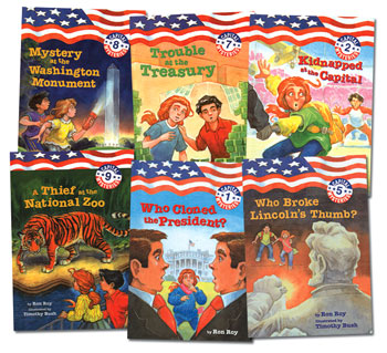 Capital Mysteries Library Bound Book Set of 6 | National School Products