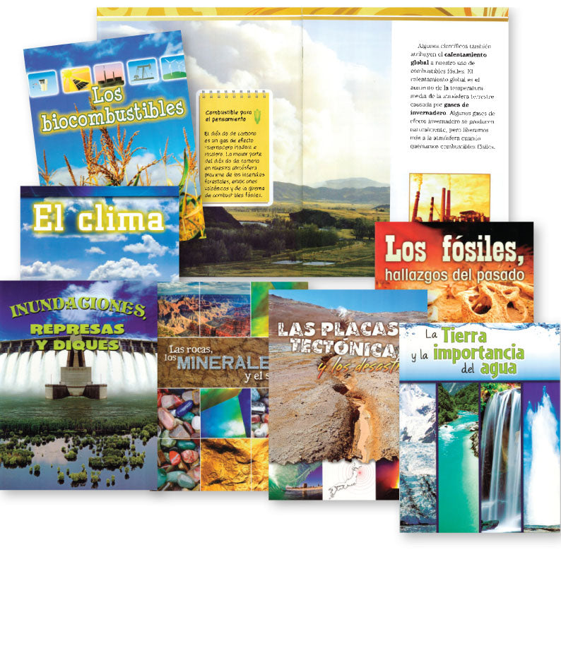 Let’s Explore Earth Science Spanish Book Set