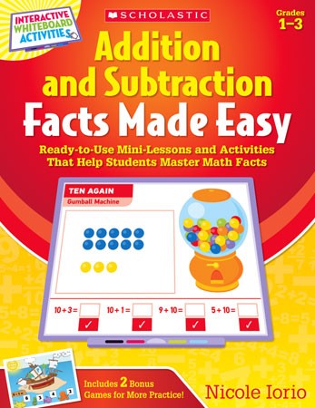 Addition & Subtraction Facts Made Easy Book & CD | National School Products