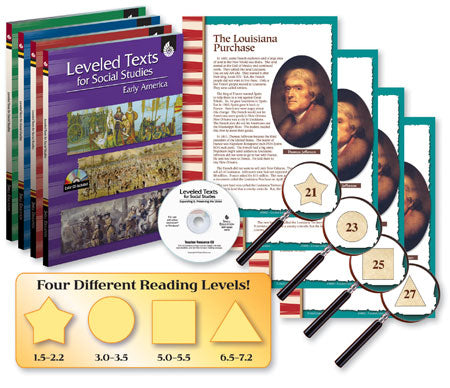 Leveled Texts for Social Studies Set 2 | National School Products
