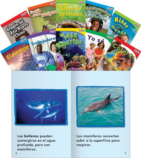 Time for Kids Nonfiction Spanish Book Sets | National School Products