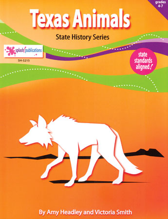 Texas Animals Reproducible Book