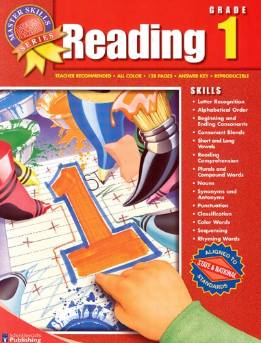 Master Skills Series: Reading Gr. 1 Bk | National School Products