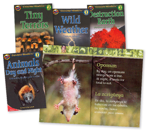 Dual Language Bilingual Extreme Reader Set | National School Products