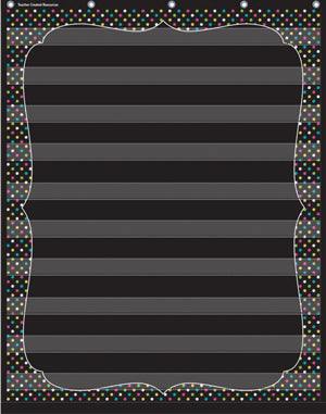 Chalkboard Brights Original 10 Pocket Chart