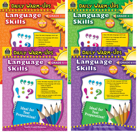 Daily Warm-Ups: Language Skills Gr. 3-6 | National School Products