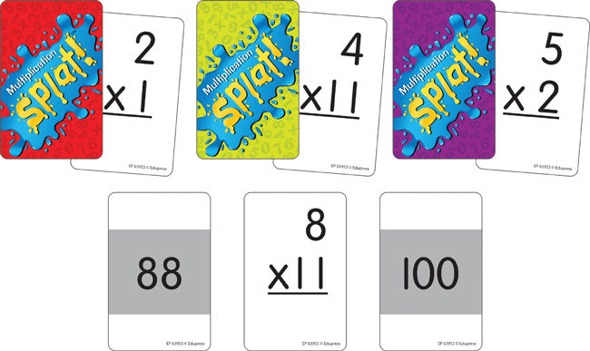 Math Splat Game Multiplication | National School Products
