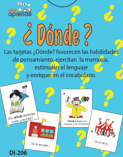 Tarjetas de Preguntas Card Game Set | National School Products
