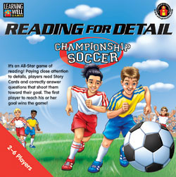 Reading Comprehension Game: Championship Soccer Green Level | National ...