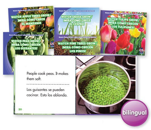 Watch Plants Grow Bilingual Book Set