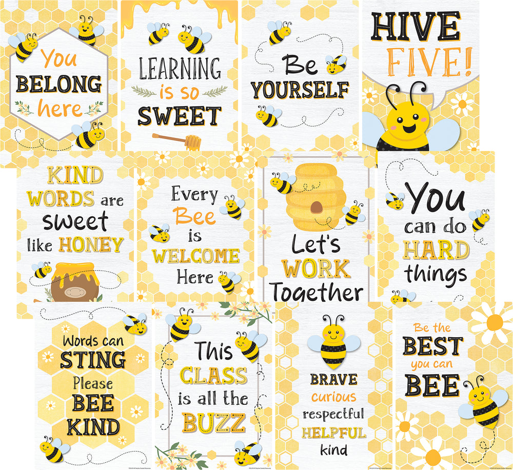 Buzzing Bees Decoratives | National School Products