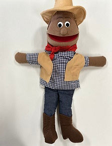 Cowboy Puppet Black