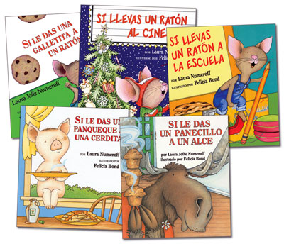 Laura Numeroff If You . . . Spanish Book Set