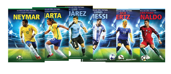 Soccer Stars / Estrellas del futbol English Book Set | National School ...