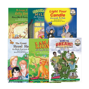 Kids Of Character Bilingual Library 2 Book Set | National School Products