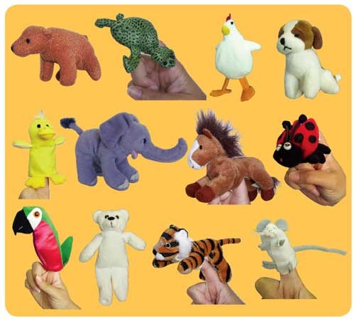 Finger Puppet Set of 12 | National School Products