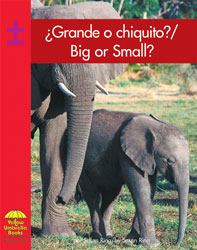 Big Or Small Bilingual Book Hardcover | National School Products